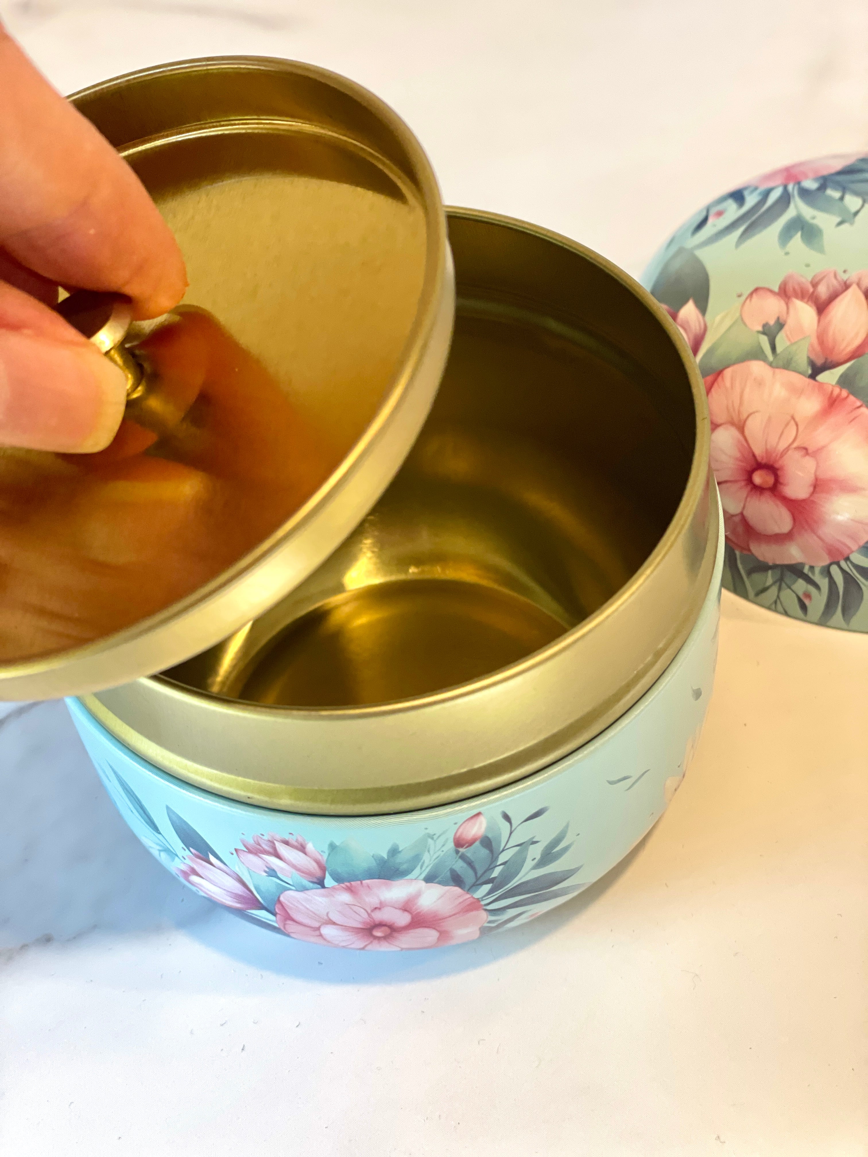 Loose Leaf Tea Tin Storage Container - Various Designs – MediTea Wellness