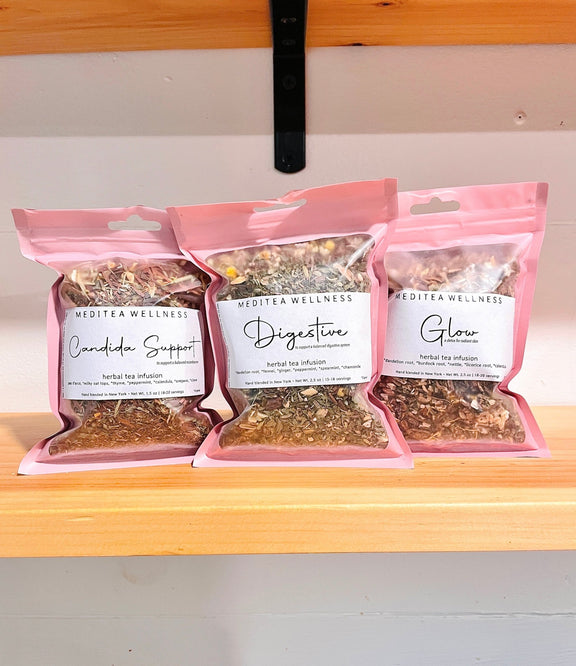 Digestive Health Tea Bundle (3 Bags) – MediTea Wellness